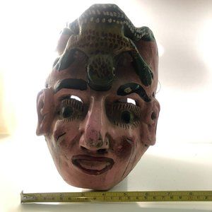 Art | Vintage Mexican Dance Wood Mask | Poshmark